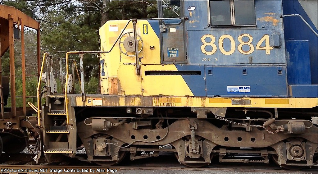 CSX SD40-2 8084